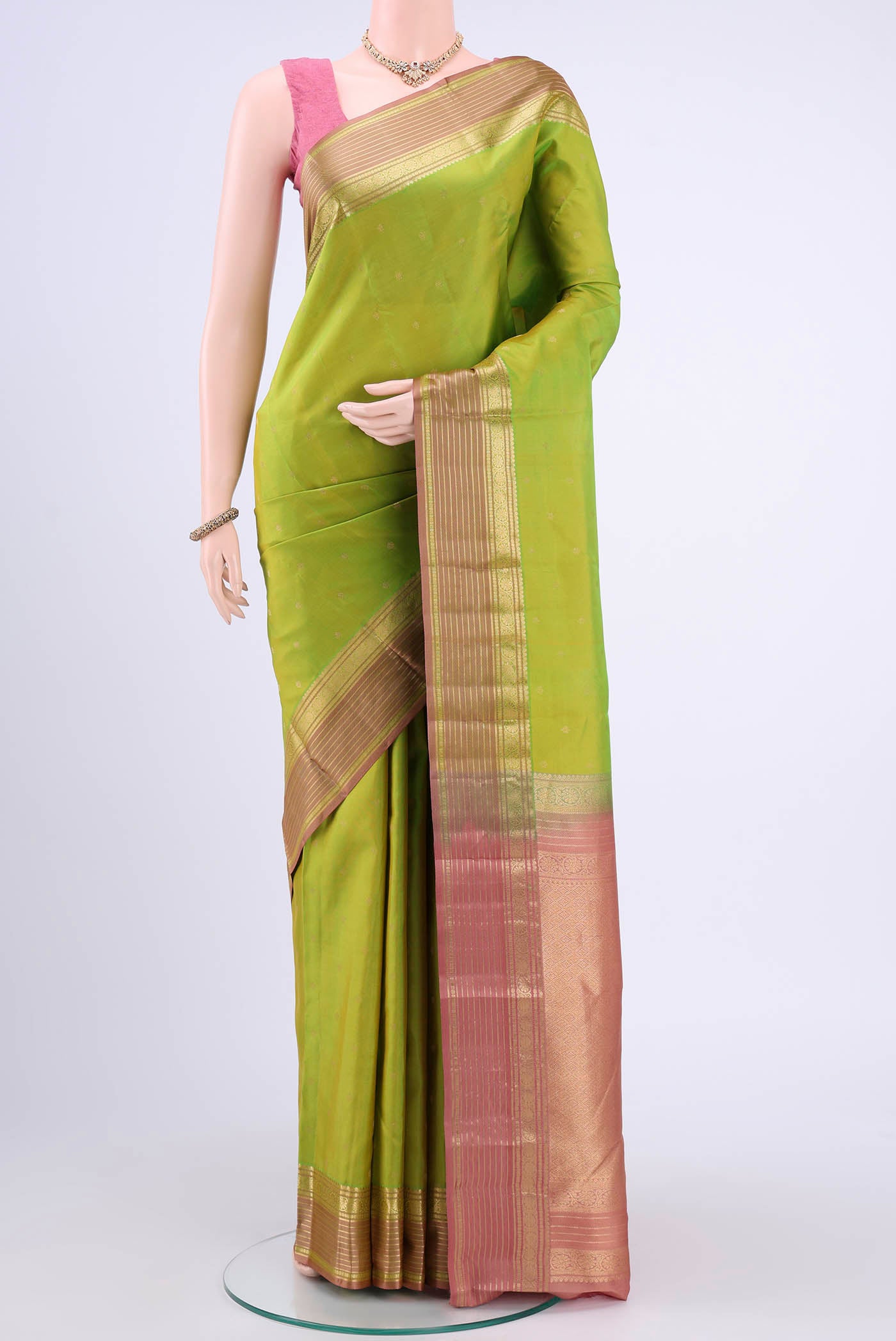 Light Green Nangavalli Silk [ Salem ] Saree – Nalli Silk Sarees Pvt Ltd