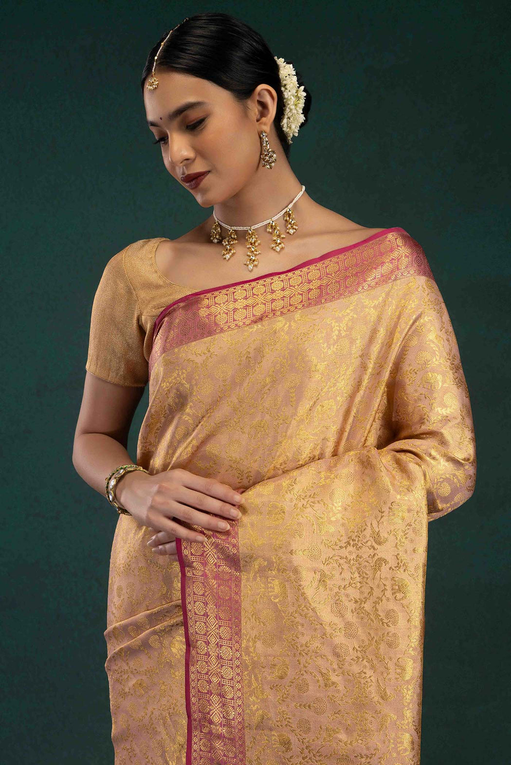 Shop Kanchipuram Tissue Silk Sarees Online at Nalli – Nalli Silk Sarees ...