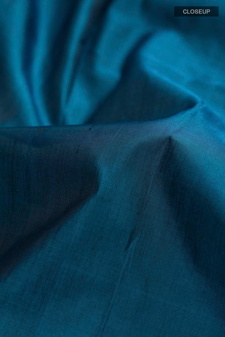 Blue Kanchipuram Silk Saree – Nalli Silk Sarees Pvt Ltd