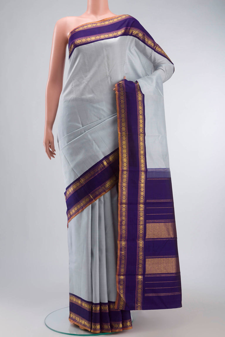 Blue Kanchipuram Silk Saree – Nalli Silk Sarees Pvt Ltd