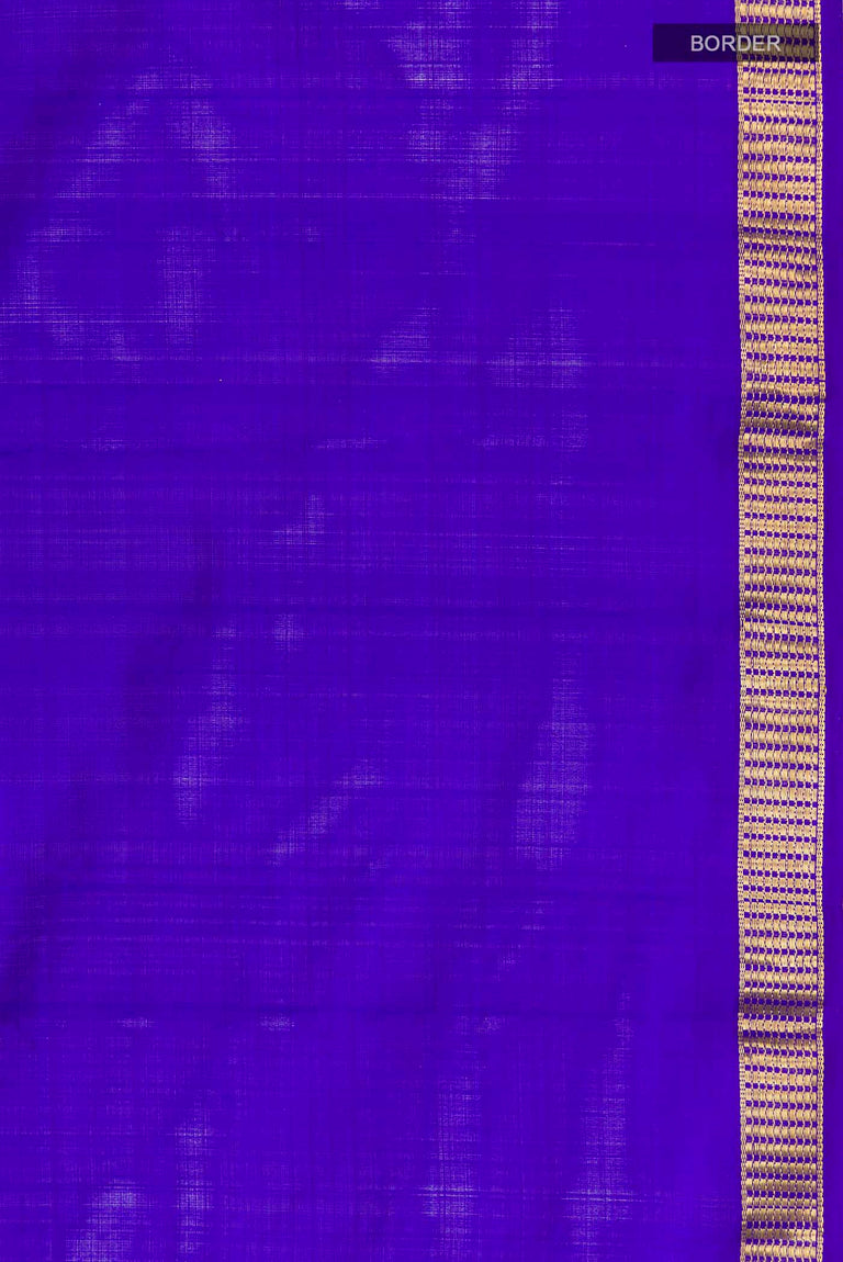 Blue Kanchipuram Silk Saree – Nalli Silk Sarees Pvt Ltd