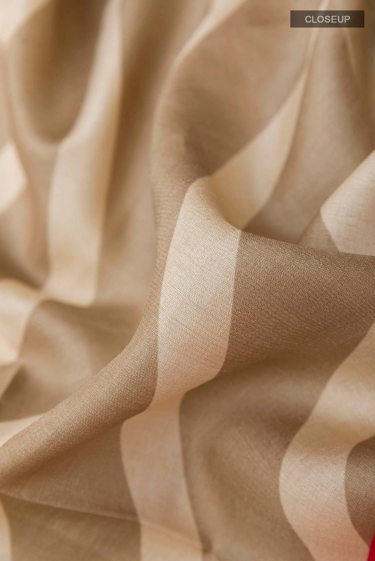 Cream Tussar Saree – Nalli Silk Sarees Pvt Ltd