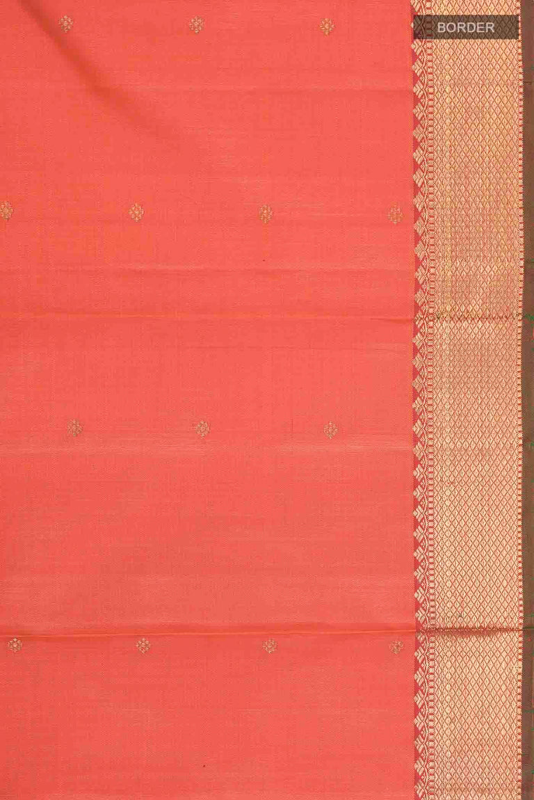Pure Silk Pure Zari Red Kanchipuram Saree – Nalli Silk Sarees Pvt Ltd