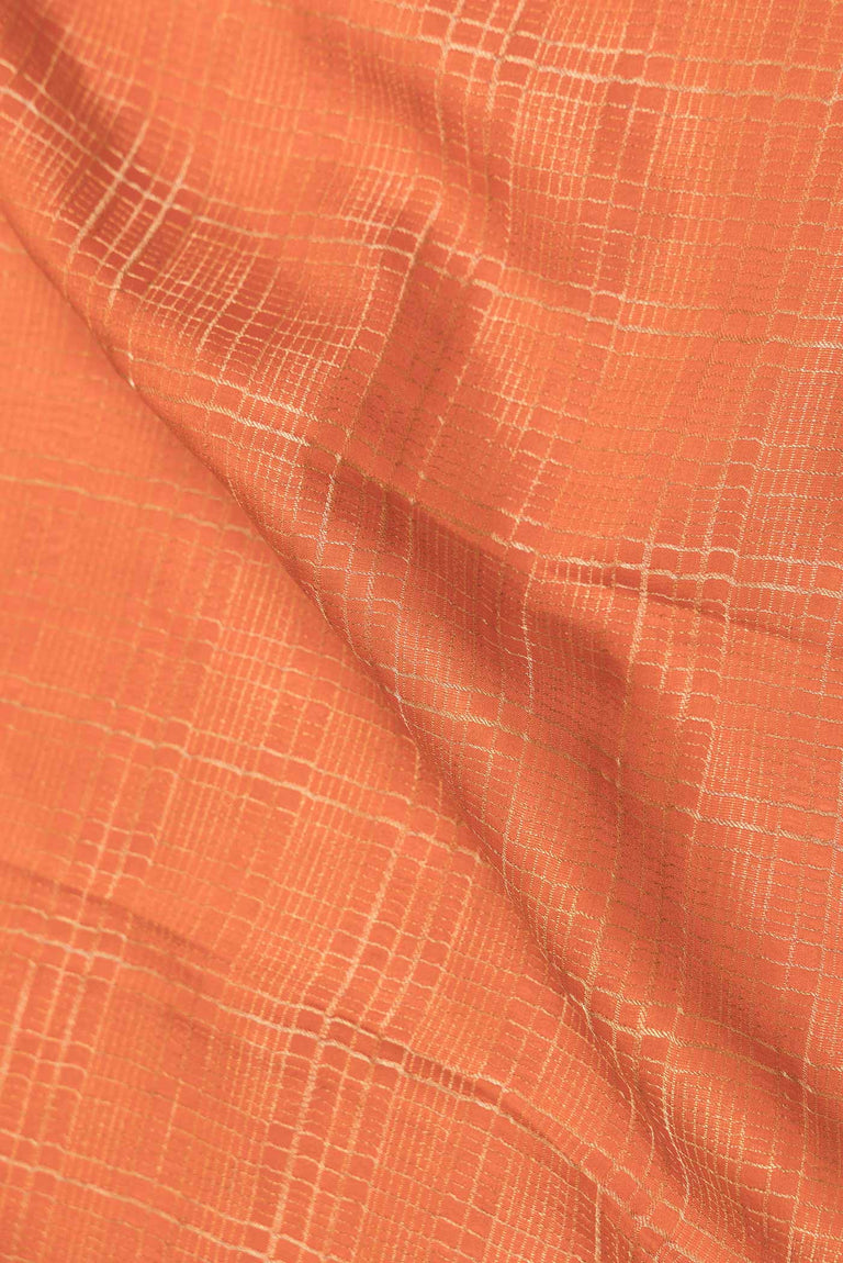Orange Dual Tone Mysore Crepe Saree – Nalli Silk Sarees Pvt Ltd