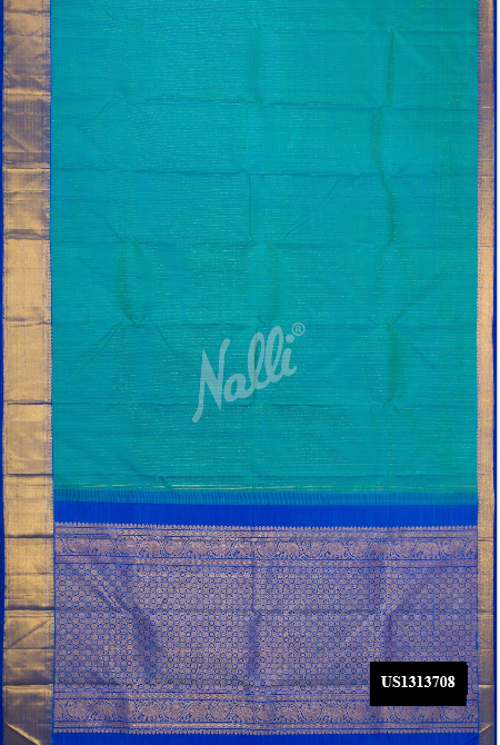Green Dual Tone Kanchipuram Silk Saree – Nalli Silk Sarees Pvt Ltd