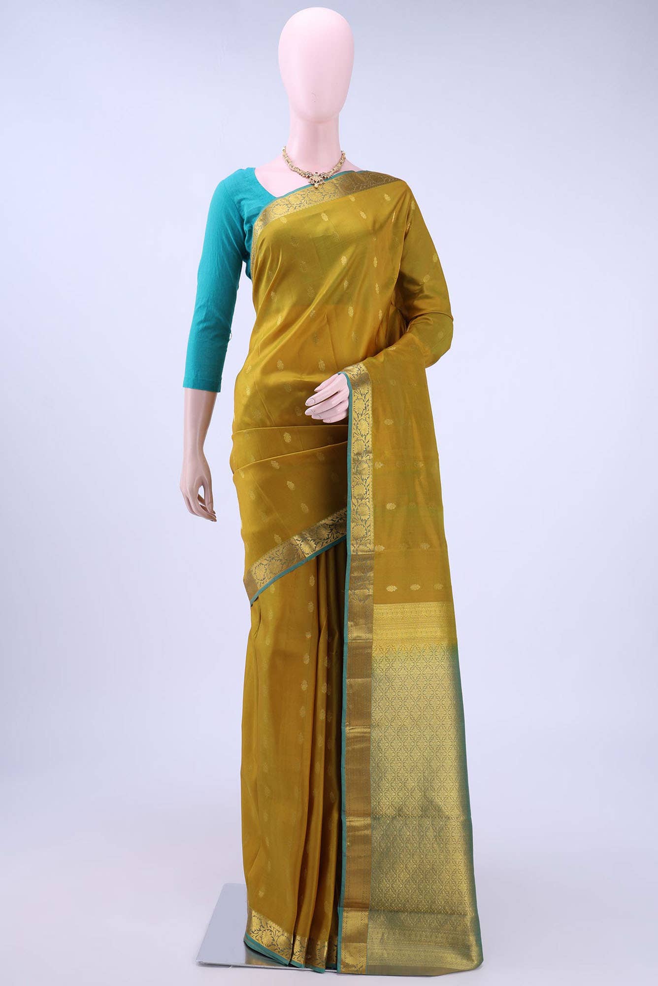 Mehandi Green Nangavalli Silk [ Salem ] Saree – Nalli Silk Sarees Pvt Ltd