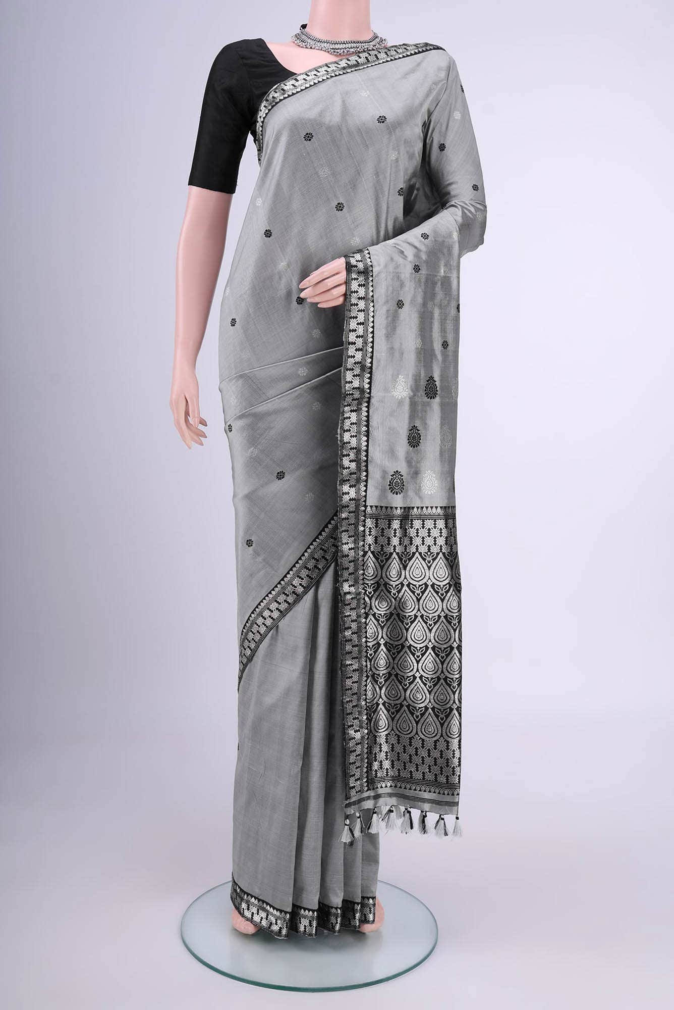 short color Dual Tone Assam Silk Saree – Nalli Silk Sarees Pvt Ltd
